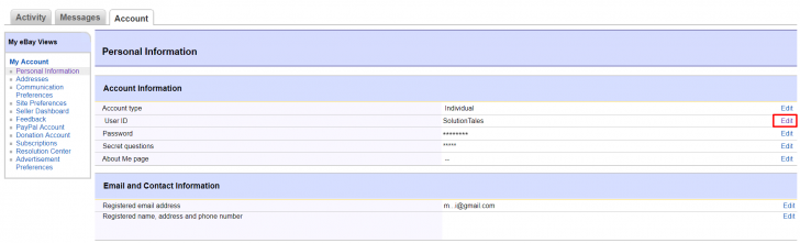 How to Change eBay Username the Easy Way | Solution Tales